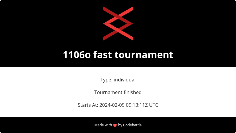 Hexlet Codebattle • Join tournament